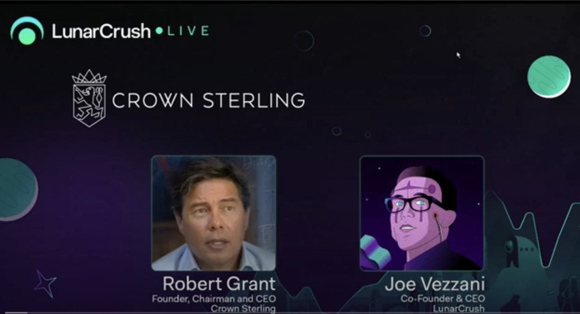 Robert Edward Grant at the LA Blockchain Summit: LunarCrush Live